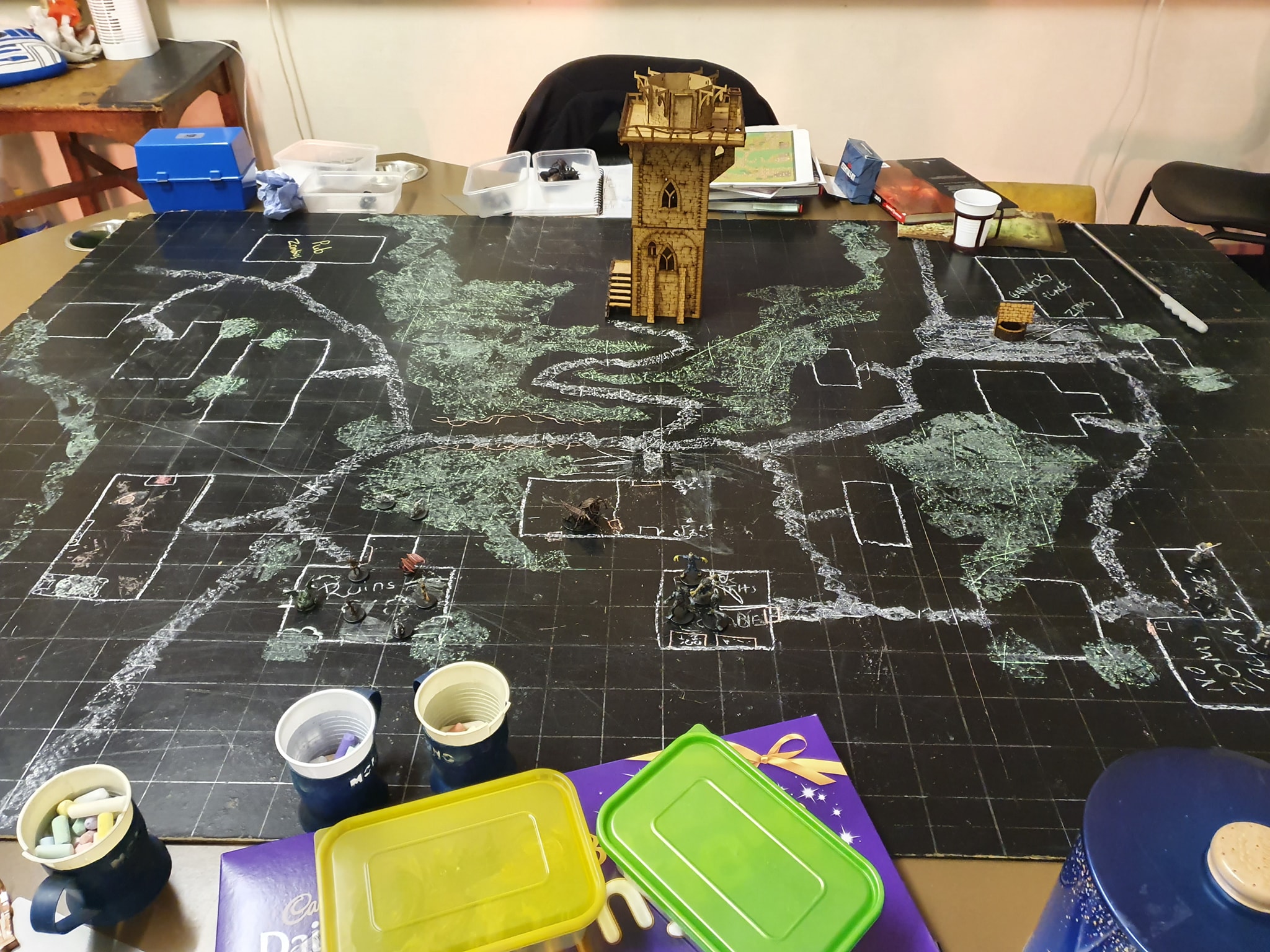 Tabletop roleplay in club – Humberside Wargames Society